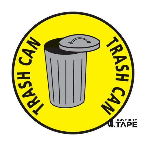 Trash Can Here Sign