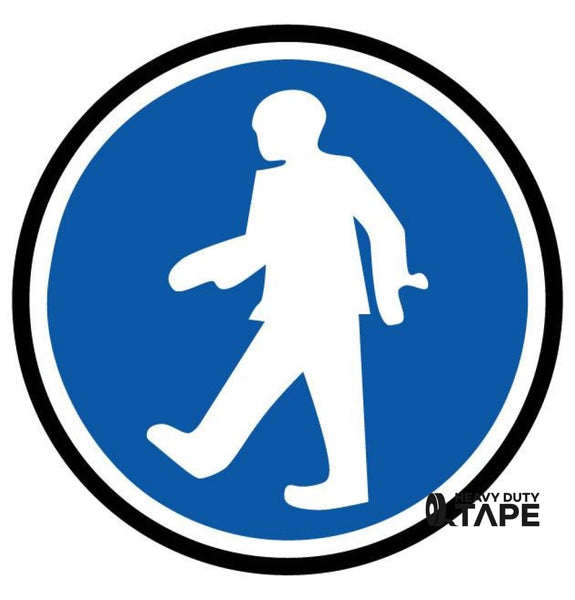 Walking Permitted Sign
